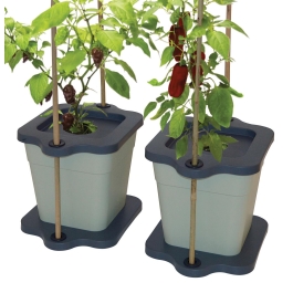 Cane Grip Grow Pots (Set of 2)