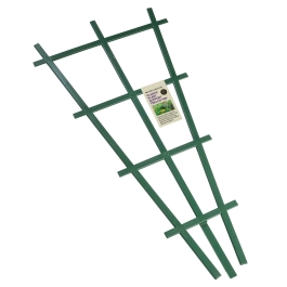 Plastic Plant Support Trellis Fan Green 59cm H x 30cm W