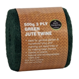 500g 3 Ply Green Jute Twine